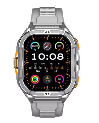 China X5 Smartwatch Herzfrequenz Blut Sauerstoff BT Anruf Sprachassistent GPS-Positionierung zu verkaufen