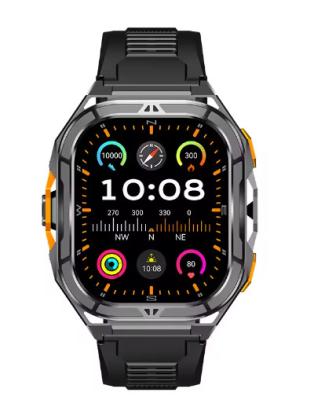China X5 Smartwatch Frequência cardíaca Sangue Oxigénio BT chamada Assistente de voz GPS posicionamento à venda