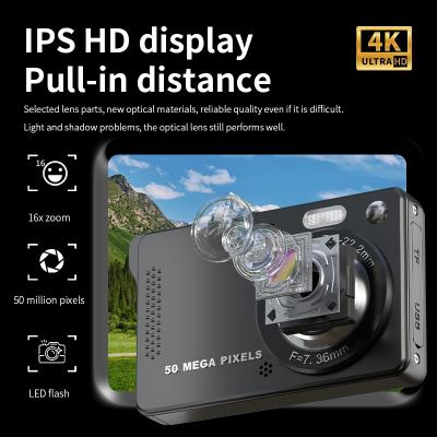 China 4K Digital Camera Autofocus Vlogging Camera HD 50MP with 2.8