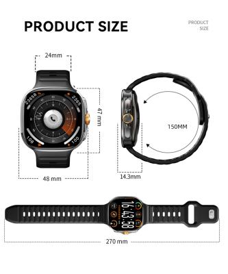 China NEW M99 Smartwatch 4G SIM Card Android 10 Watch 2.4inch AMOLED Screen 2100mAh for sale
