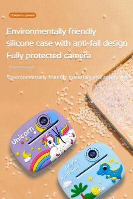China Children Cameras Silicone Cases Kids Photography HD Video Camera Toys for sale