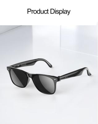 China 2025 W100 Polarized Sunglasses With Wireless BT Speaker AI Translation , Unisex Anti-blue Music Smart Glasses For Outdoor Sports for sale