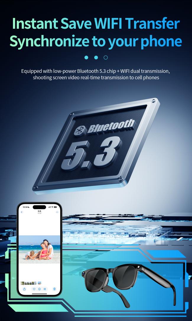 AI Smart Sunglasses packaging