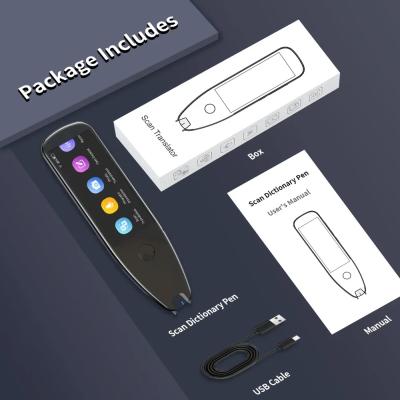 China X5Pro Smart Voice Scan Translation Pen Real-Time Multi Language Translation for sale