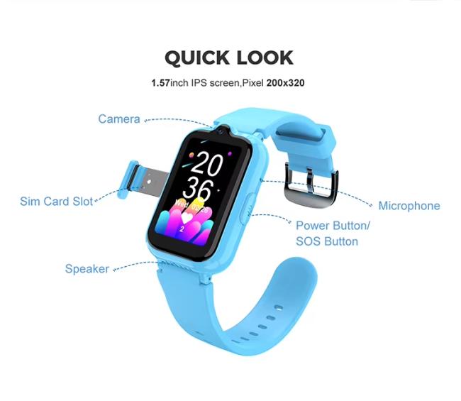 LT41 Children Smartwatch side view