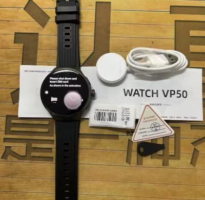 China VP50 Smart Watch Smartwatch Android Com 1,75' 'Amoldo tela maior 1500Mah Bateria 800W câmera HD rotativa à venda