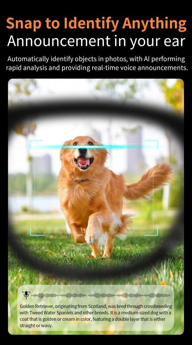 Smart Glasses V3 close-up of controls