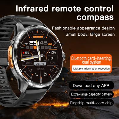 China 4G Sim Card Smartwatch 2026 H100 1.80-Inch Screen Dual-Mode Calling for sale