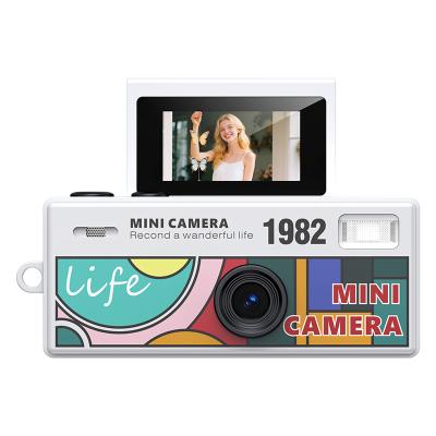 China NEW Retro Digital Camera 720P Video Recorder LED Fill Light 180° Flip LK030 for sale