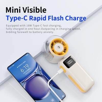China Handheld Electric Fan P7 High-Speed Neck Hanging Fans for sale
