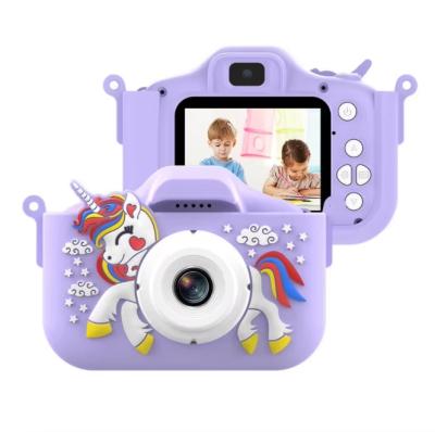 China Cheap 1080P Kid Camera Food Grade Silicon Case With 3 Interesting Games Selfie Mode Camera for sale