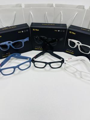 China 2026 S2 Max Smart AI Glasses With 8 Megapixel Camera Stabilization for sale