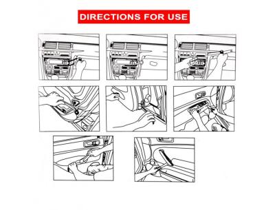 China 4pcs Car Panel Removal Tools Automobile Radio Panel Door Clip Trim Dash for Removal Installer Pry Repair Tool Set Herram for sale