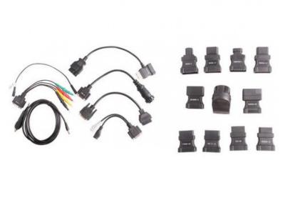 China Full Set VCS Cables with Adapters for VCS Vehicle Communication Scanner Interface car diagnostic Cable for sale