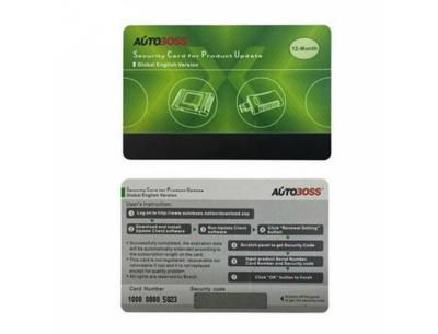 China Good quality Original Autoboss V30/V30 Elite Security Update Card for One Year Online Update Global Version for sale