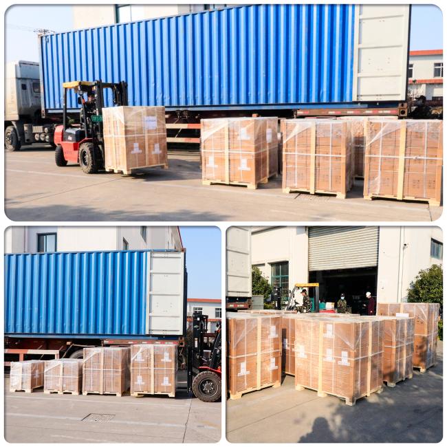 RV Pump shipping container