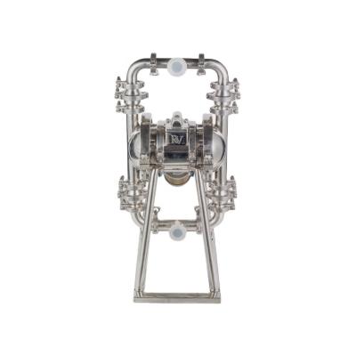 China 1 Inch Food Grade Sanitary Design Air Operated Diaphragm Pump for Wastewater Treatment for sale