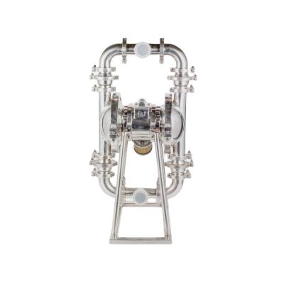China 1-1/2 Inch Food Grade Sanitary Diaphragm Pump with 192 L/M Flow Rate for Milk Honey Chocolate for sale