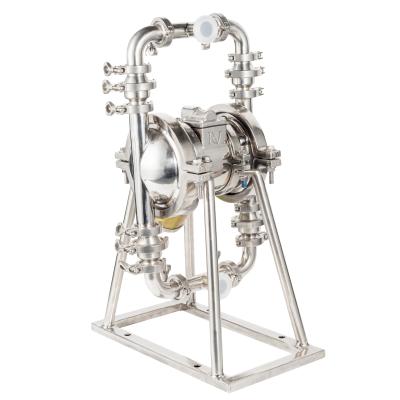 China Metal Construction Air Operated Diaphragm Pump with Max Flow 32gpm for Marine Applications for sale