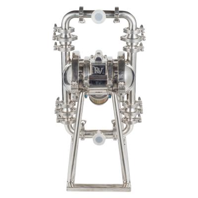 China PTFE Diaphragm Sanitary AODD Pump for Wastewater Treatment with 120psi Max Pressure for sale