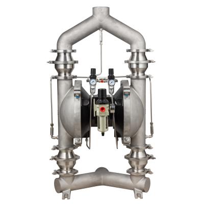 China New Design Pneumatic Powder Pump with PTFE Diaphragm and 150gpm Flow Rate for Industrial Applications for sale