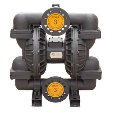 China High Performance Air Operated Diaphragm Pump with 1022 L/M Flow Rate 120 psi Max Pressure and Ductile Iron Material for sale