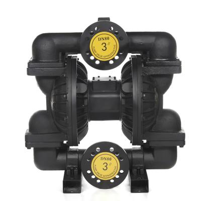 China 3 Inch Ductile Iron Diaphragm Pump with 120psi Max Pressure for Industrial Applications for sale