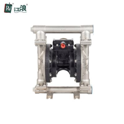 China 304 Stainless Steel Pneumatic Diaphragm Pump with 40gpm Flow Rate and 120psi Max Pressure for Efficient Liquid Transfer for sale
