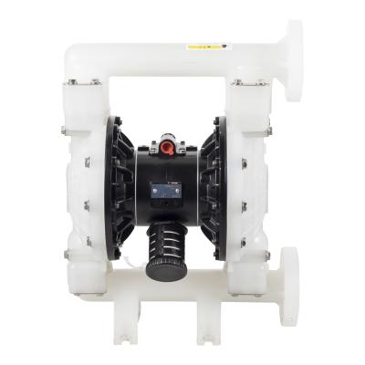 China Air Operated Double Diaphragm Pump with Polypropylene Shell PTFE Diaphragm and 120psi Max Pressure for sale