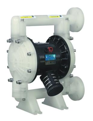 China PVDF Shell Air Operated Double Diaphragm Pump with 120psi Max Pressure and 40gpm Max Flow for Wastewater Treatment for sale