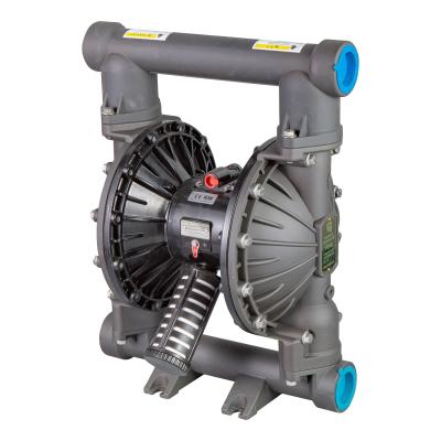 China Aluminum Air Operated Diaphragm Pump with Santoprene Diaphragm 340L/M Flow Rate and 120 psi Max Pressure for sale