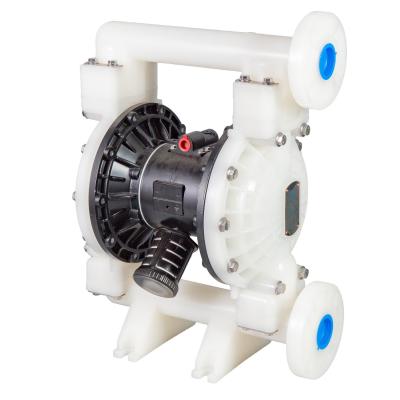 China Dirección plástica del líquido de la pulgada de la bomba de diafragma del polipropileno 70L/S1 el 1/2 neumática en venta