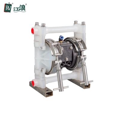 China 3/8'' Polypropylene Diaphragm Pump Suction Lift High PVDF Body for sale