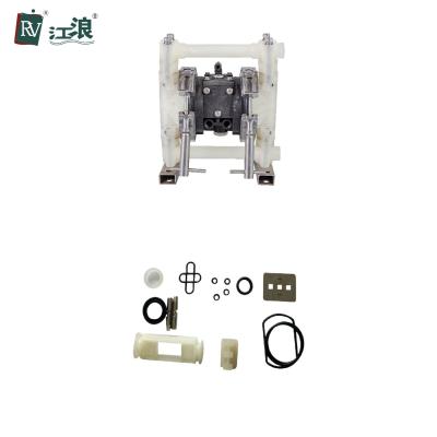 중국 공기는 두배 진동판 아오드 펌프 흡수 높이 높은 PVDF 몸 3/8을 운영했습니다 " 판매용