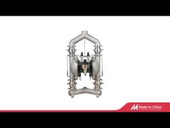 A Closer Look: Light Black Pneumatic Diaphragm Pump with 192 L/M Flow Rate for Transport Power