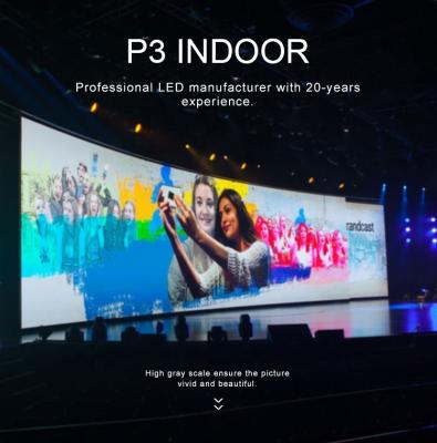 China Indoor P3 Led Module HD Full Color LED Display for sale