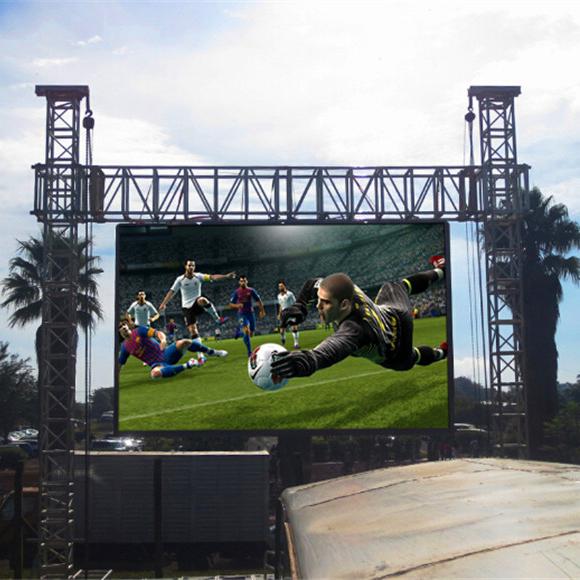 Quality Rental High Refresh Screen P3.91outdoor Full Color Display Advertising and Led Wall Panel  Display for sale