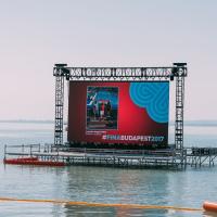 Quality Rental Led Display Outdoor Full Color P3.91 Led 500x500mm Die Cast Aluminum for sale