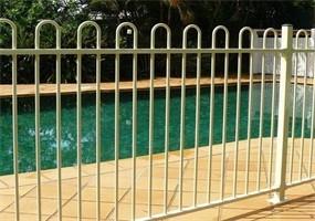 China Wholesale & Low Price Black Powder Painted Steel Used Aluminum Fence, Metal Sheet Fence 2400mm x1200mm for sale