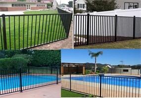 China Australia Standard Pool Fence Panel 2400mm x1200mm for sale