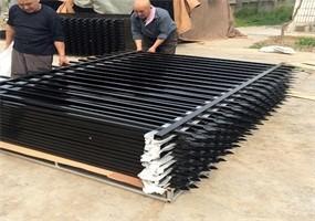 China Top-Selling Classical Industrial Steel Safety Fencing 8' x 5' for sale