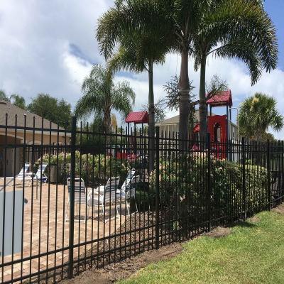 China Popular Aluminum Privacy Temporary Fence, New Design Aluminum Fence Panels for Sale from China for sale