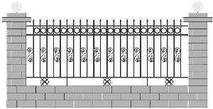 China Galvanized steel pipe fence / Cheap wrought iron fence panels for sale / Fence panels square tube for Europe for sale