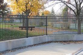China Courtyard Factory Golf Course Welding Aluminum Fence for sale