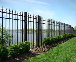 China Unique steel door designs aluminum wrought iron gates fence and gates for sale