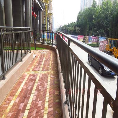 China Aluminium high security black factory price Balconies and stair fences for sale
