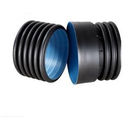 China HDPE Double Wall Corrugated Pipes for Buried Cable Protection for sale