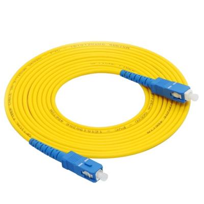 Китай Долгосрочное оптоволоконное соединение SC Optic Fiber Pigtail Patchcord с 5 временем продается