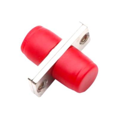 China 1 Port Square Rectangular big D small D simplex duplex APC UPC PC FC Adapter for FTTH FTTB FTTX Network for sale