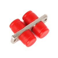 China FC Fiber Adapter Square Rectangular Simplex Duplex APC UPC PC Low Insertion Loss 0.2dB for FTTH FTTX for sale
